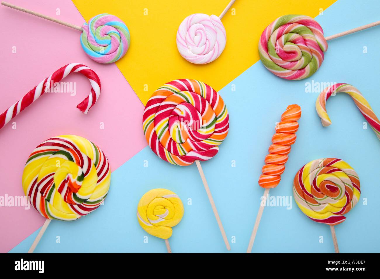 Many lollipops hi-res stock photography and images - Alamy