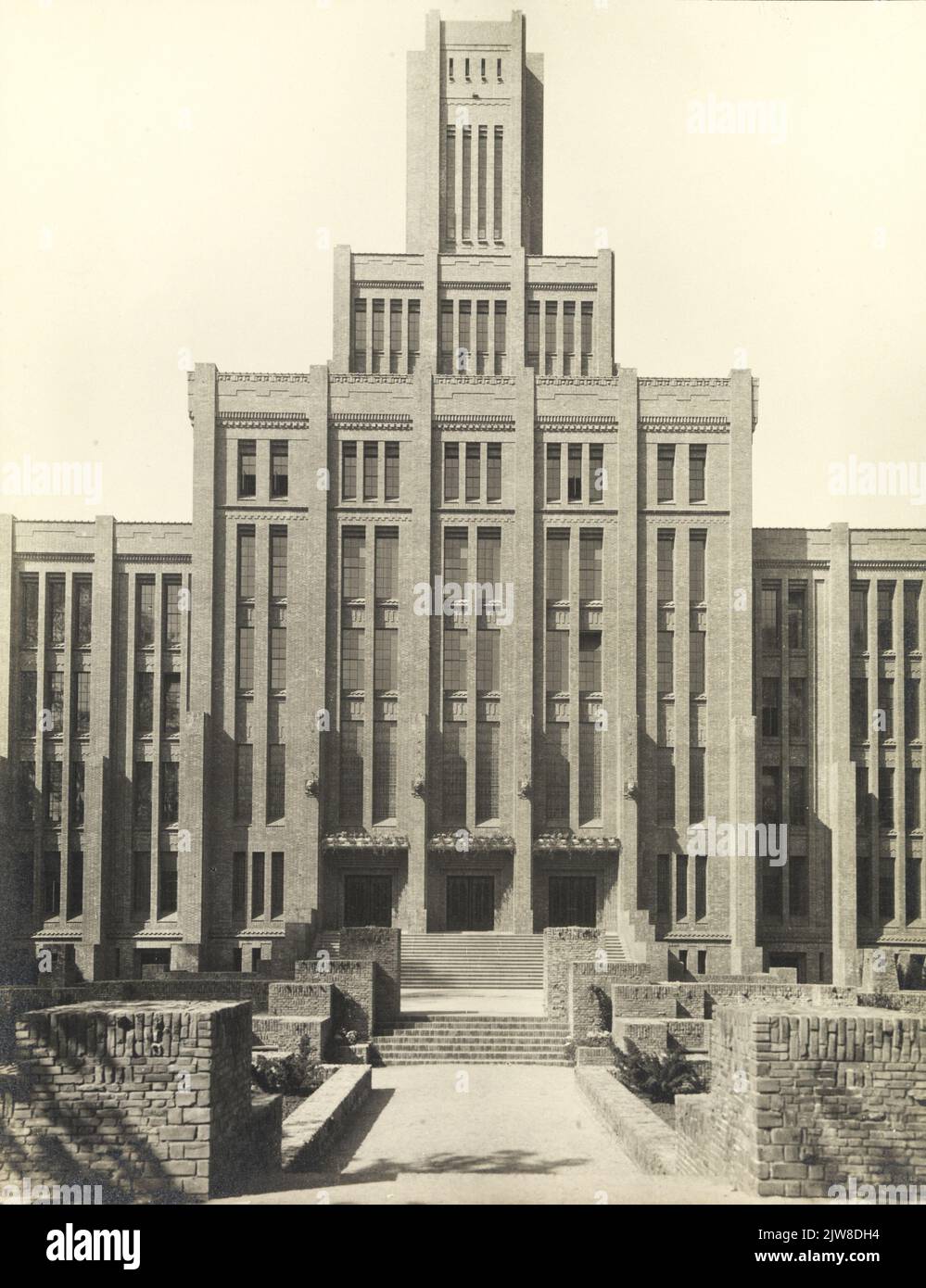 View of the 3rd administration building of the Dutch Railways (HGB III ...