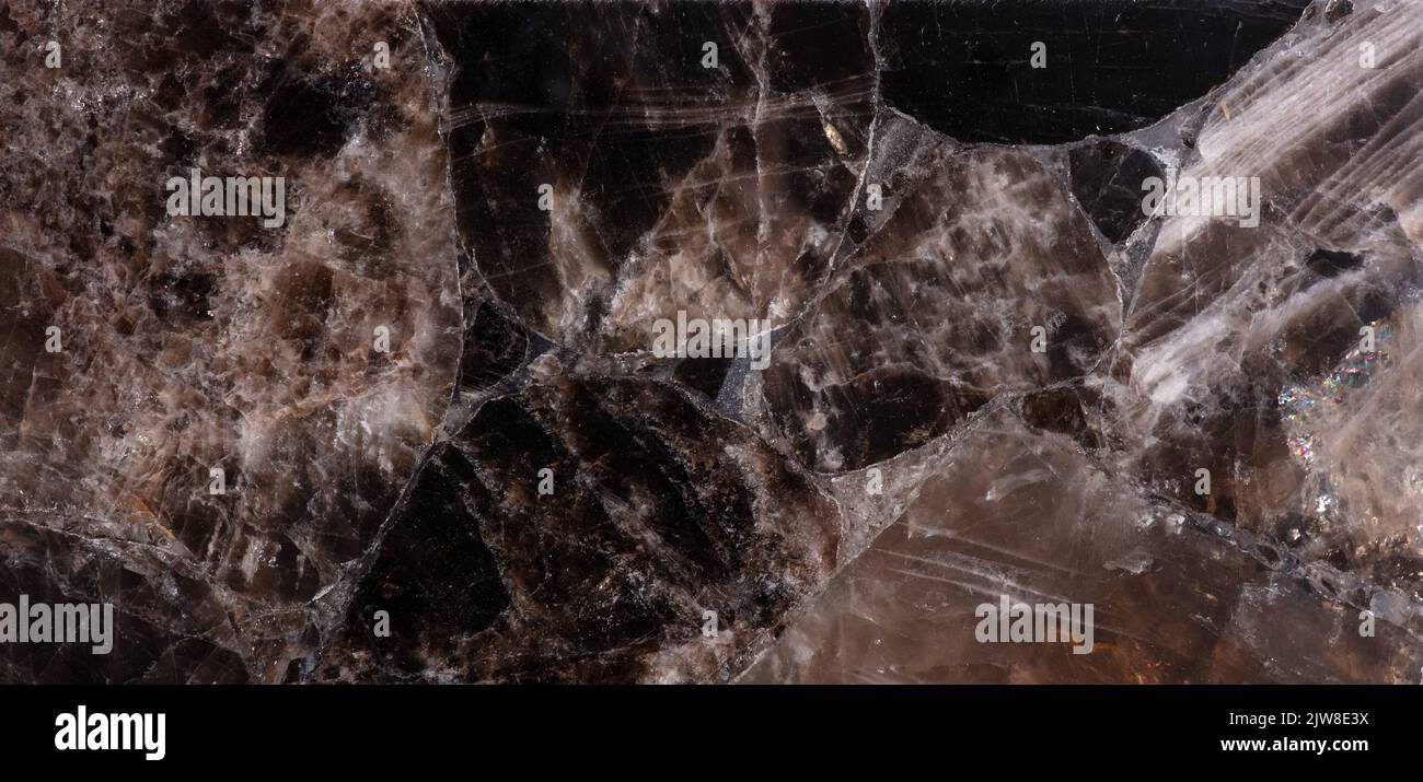 Smoky Quartz natural semi precious stone texture for interior design ...