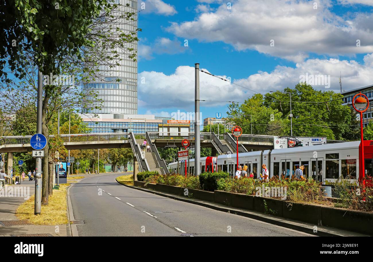 Triangle tower in cologne hi-res stock photography and images - Alamy