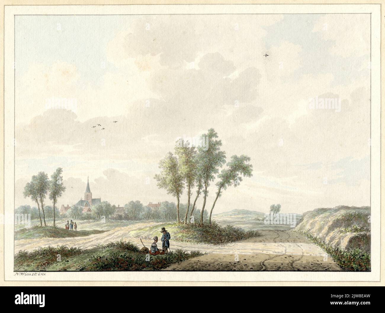 The village of Doorn Stock Photo - Alamy