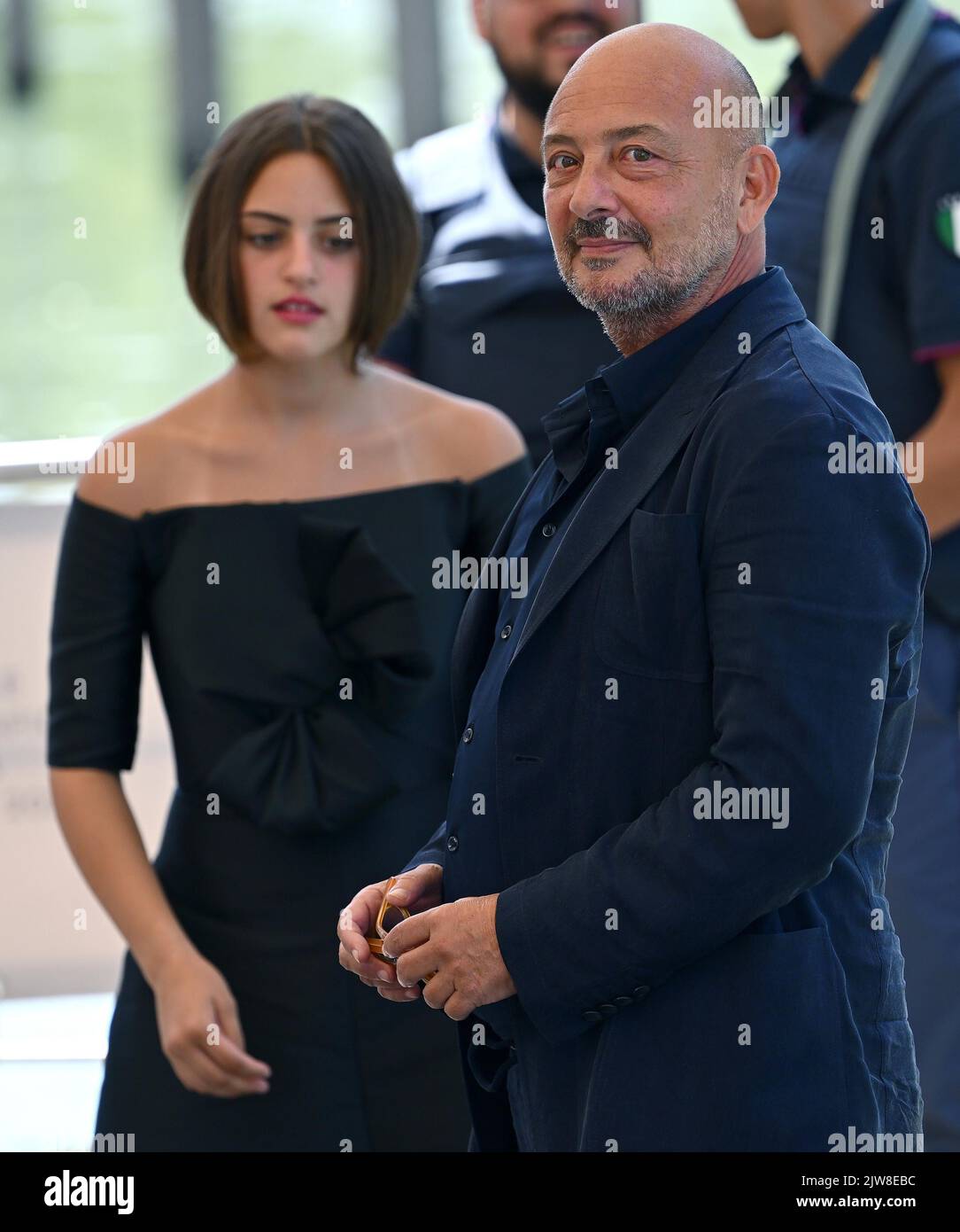 September 4, 2022, VENICE: (L-R) Italian actress Luana Giuliani (L) and ...