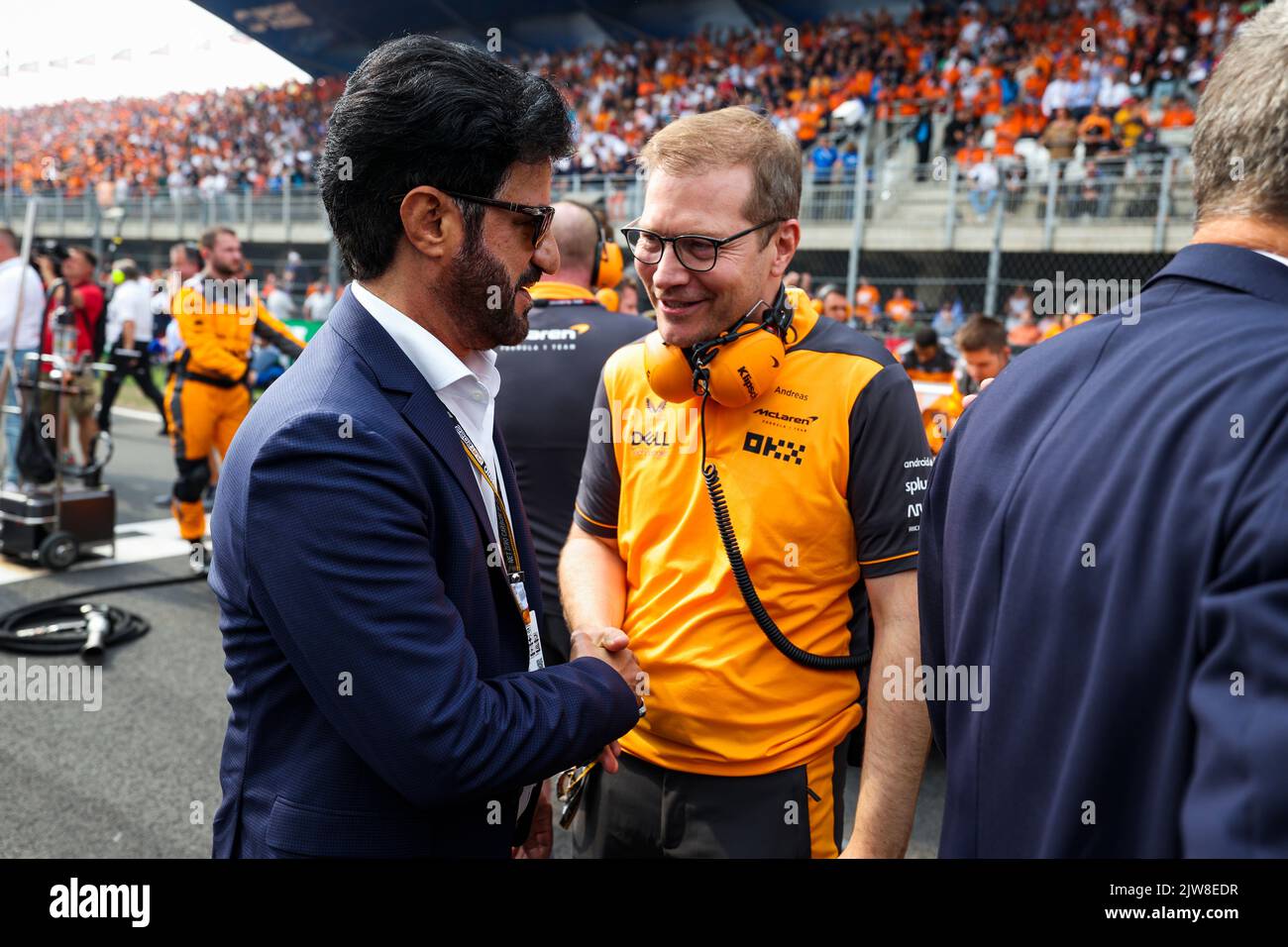 BEN SULAYEM Mohammed (uae), President of the FIA, SEIDL Andreas, Team ...