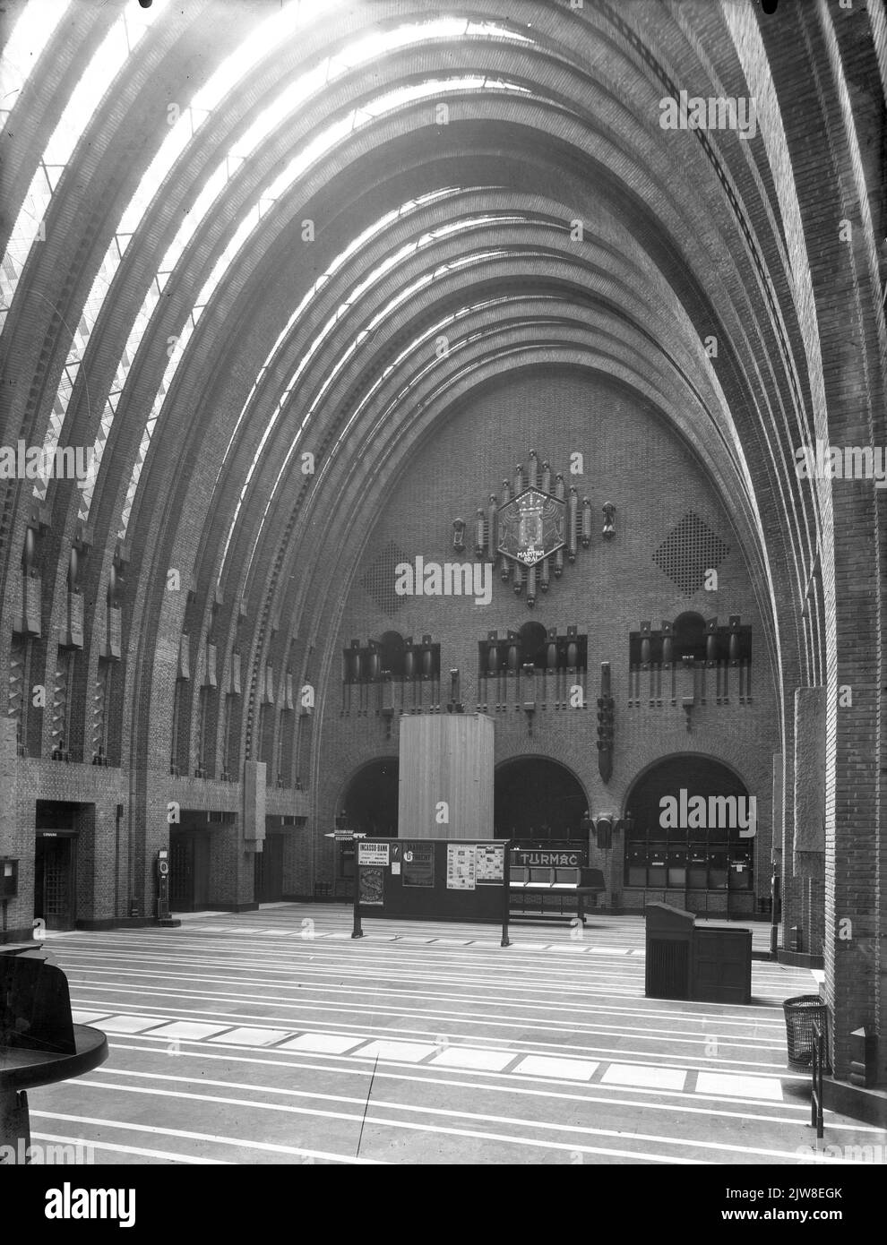 Interior of the main post office (Neude 11) in Utrecht: HAL Stock Photo ...