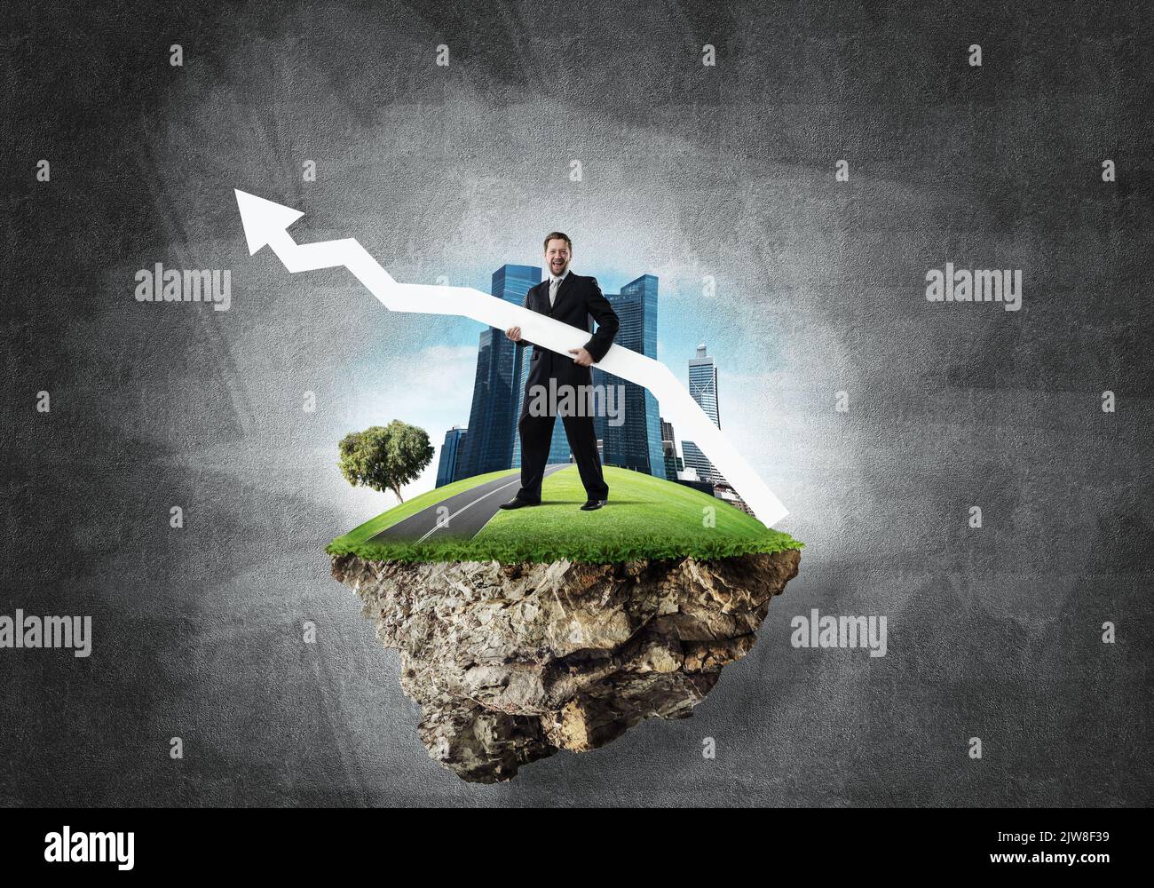Development in right direction Stock Photo - Alamy