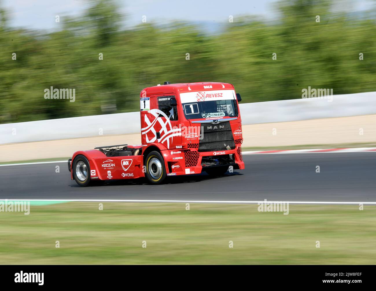 The FIA European Truck Racing Championship was held on September 4 ...