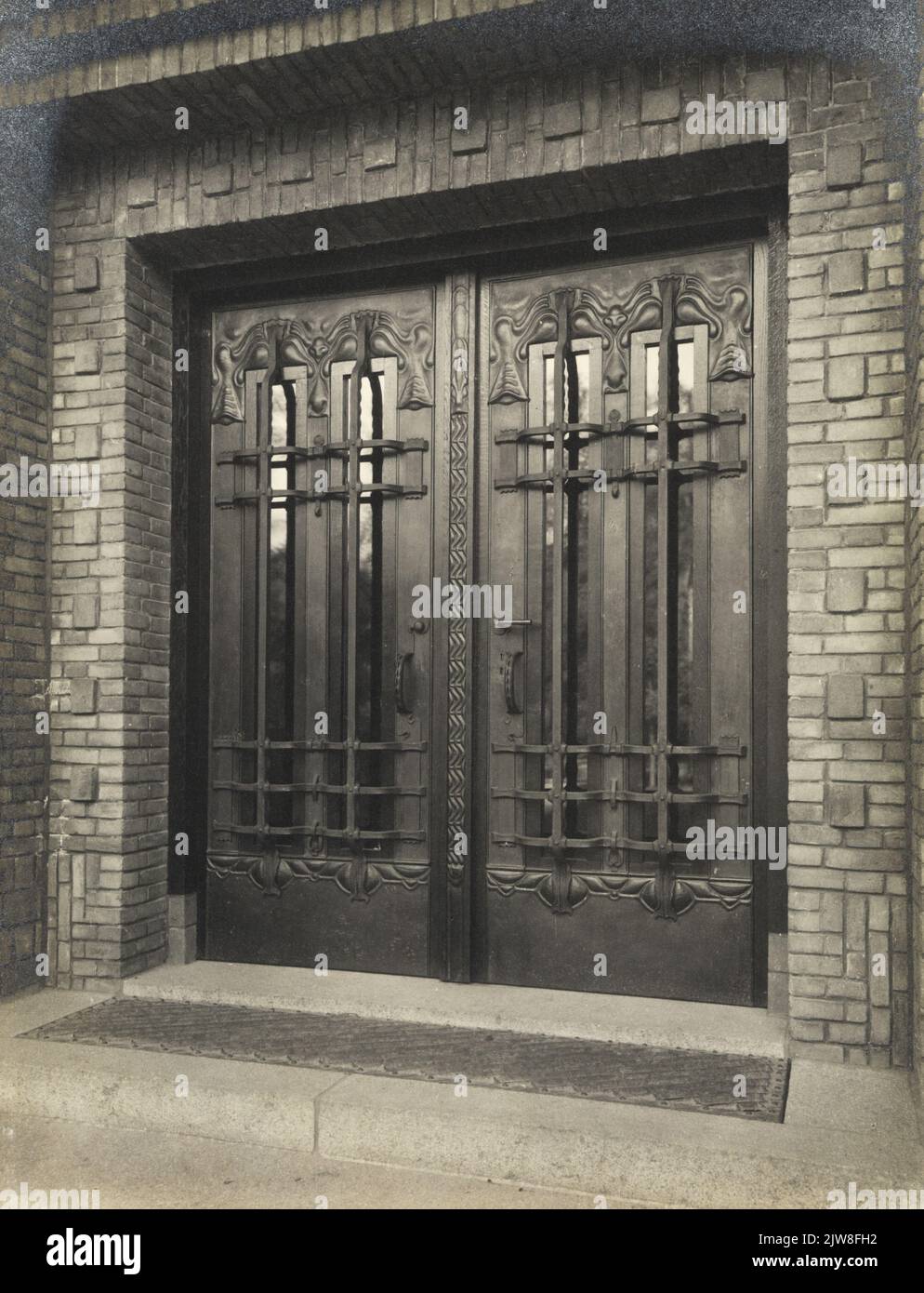 View of one of the access doors of the main entrance of the 3rd ...