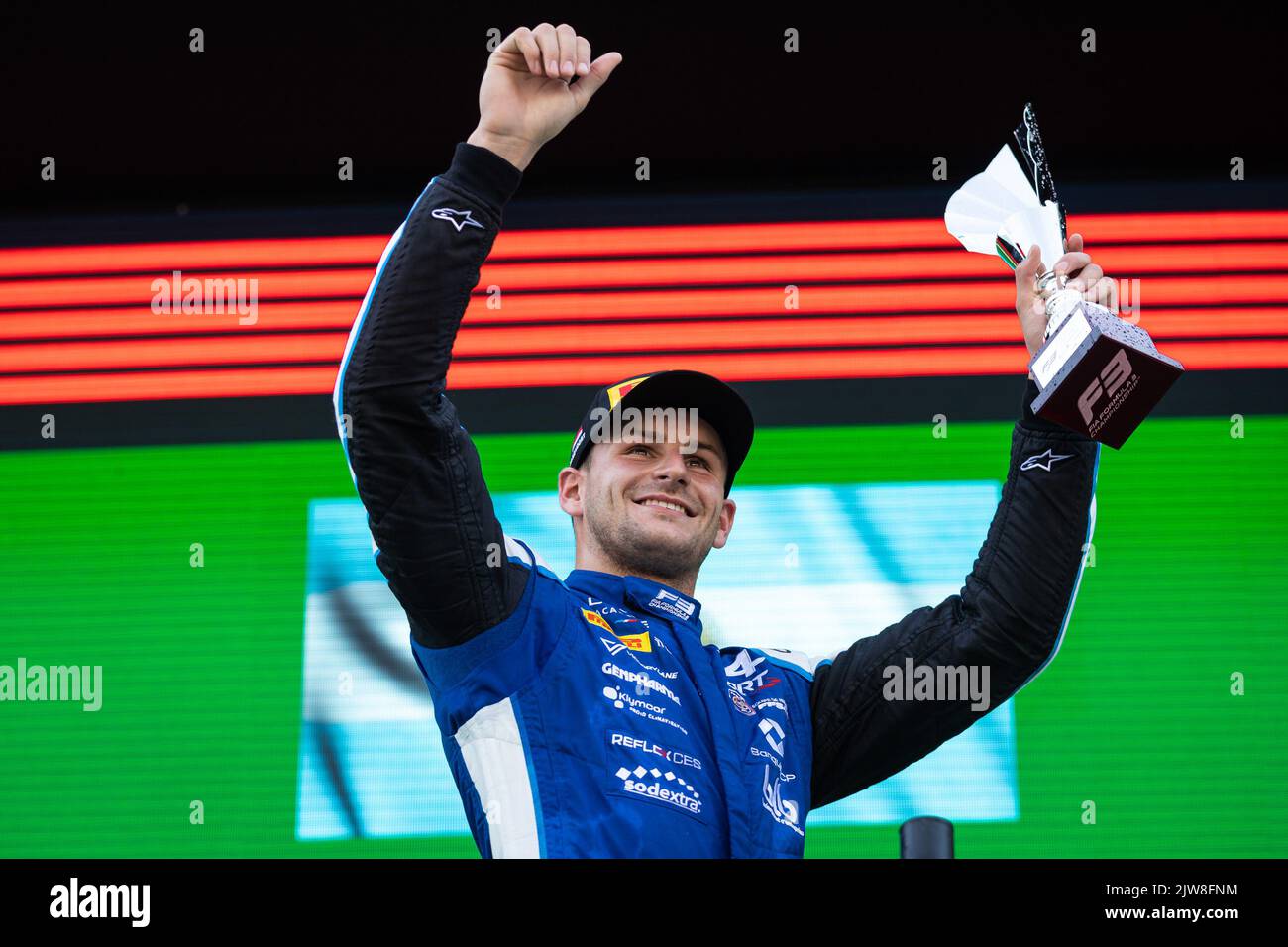 MARTINS Victor (fra), ART Grand Prix, Dallara F3, portrait on the ...