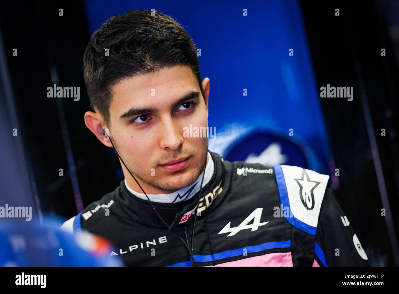September 3, 2022, Rome, Netherlands: OCON Esteban (fra), Alpine F1 Team A522, portrait during ...