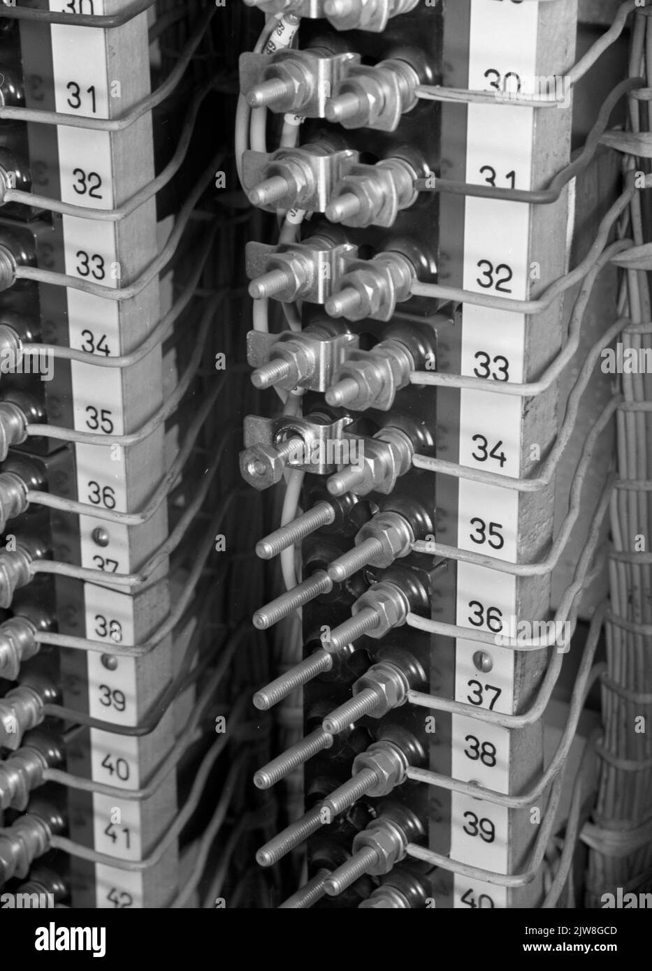 Train station rack railway Black and White Stock Photos & Images - Alamy