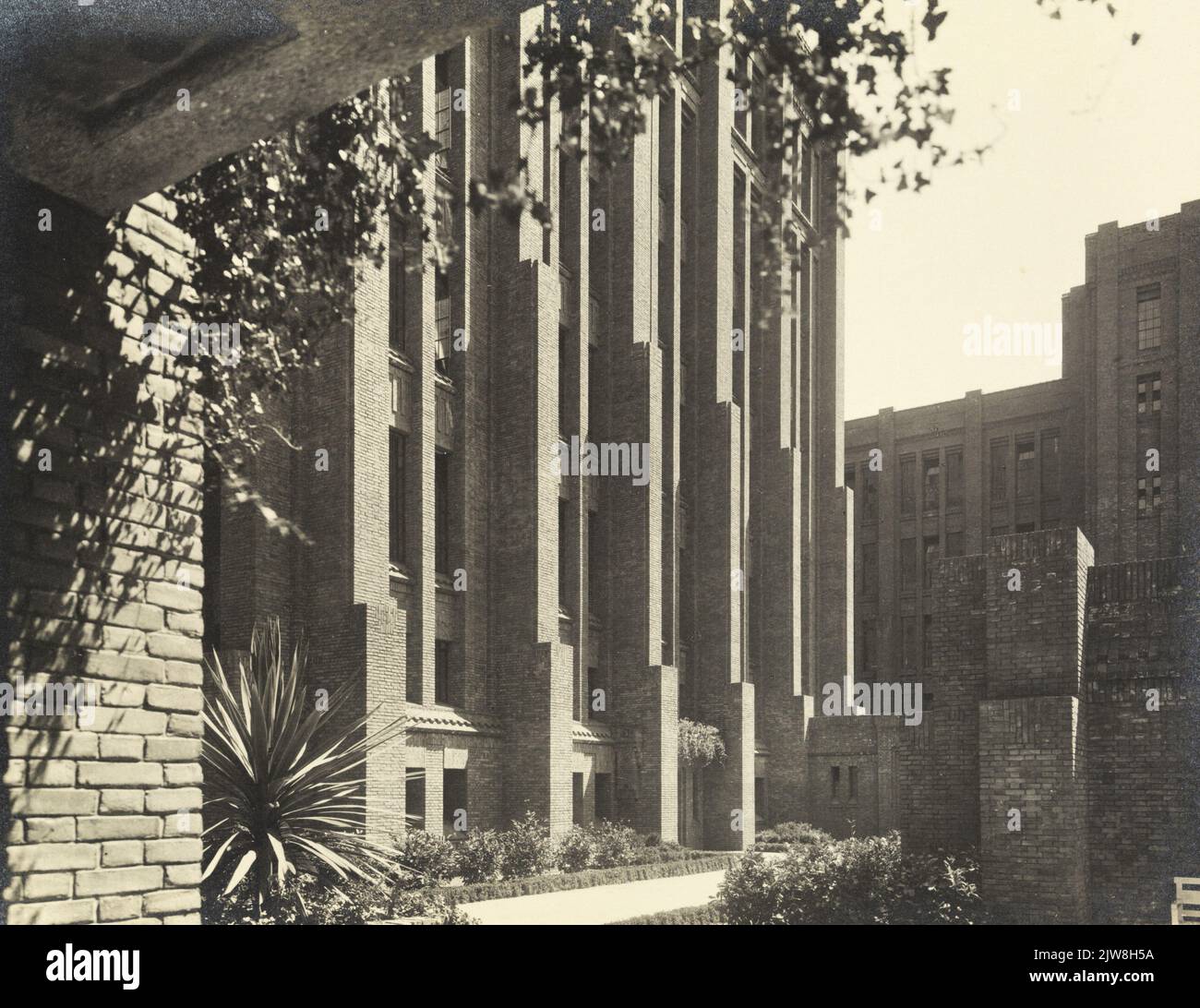 View of the eastern tower of the 3rd administration building of the ...