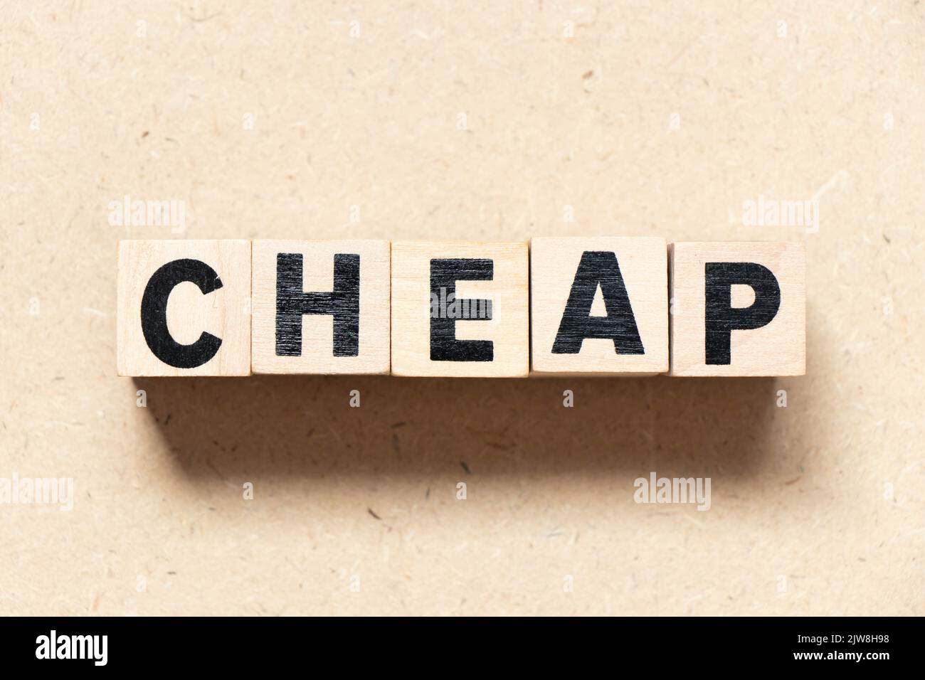 Alphabet letter block in word cheap on wood background Stock Photo - Alamy