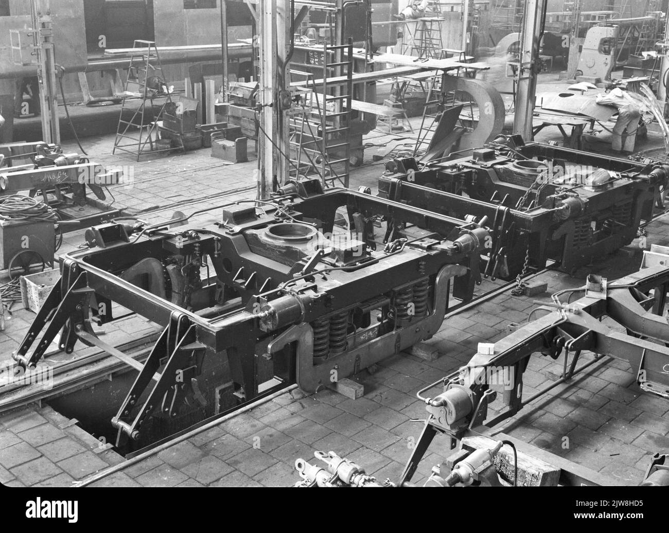 Image of a bogie for a diesel-electric locomotive from the 2200/2300 ...