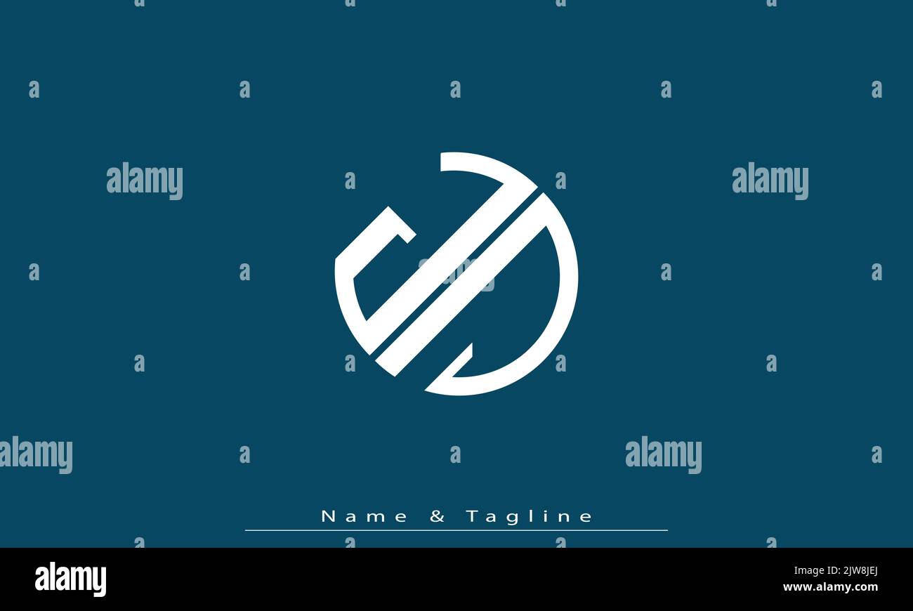 Alphabet letters Initials Monogram logo JJ Stock Vector Image & Art - Alamy