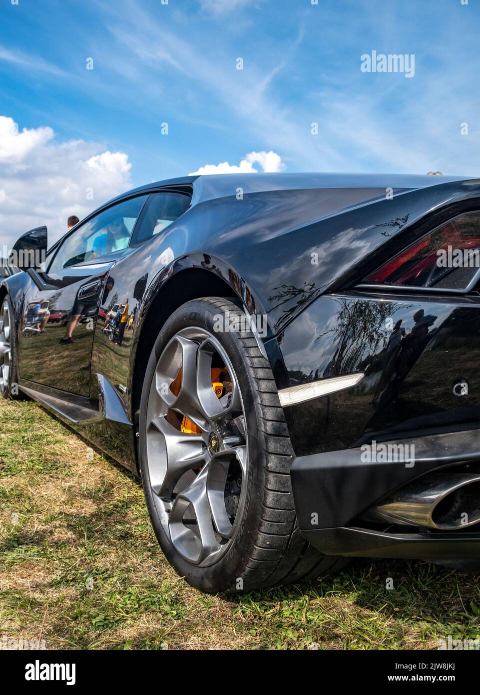 Lamborghini rear view hi-res stock photography and images - Alamy