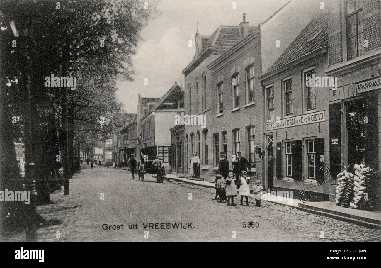 Greetings from Vreeswijk. recto Stock Photo - Alamy