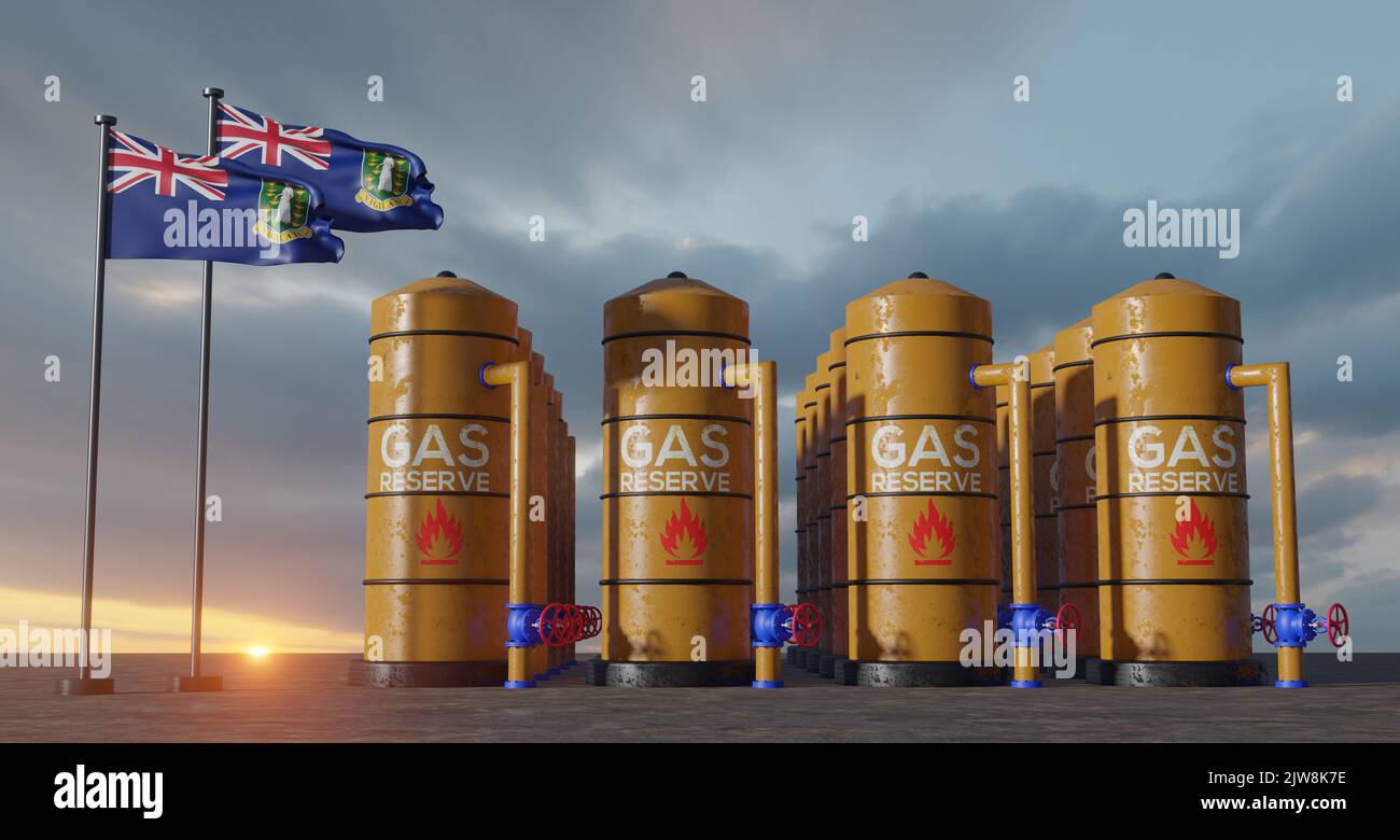 British Virgin Islands gas reserve, British Virgin Islands Gas storage ...