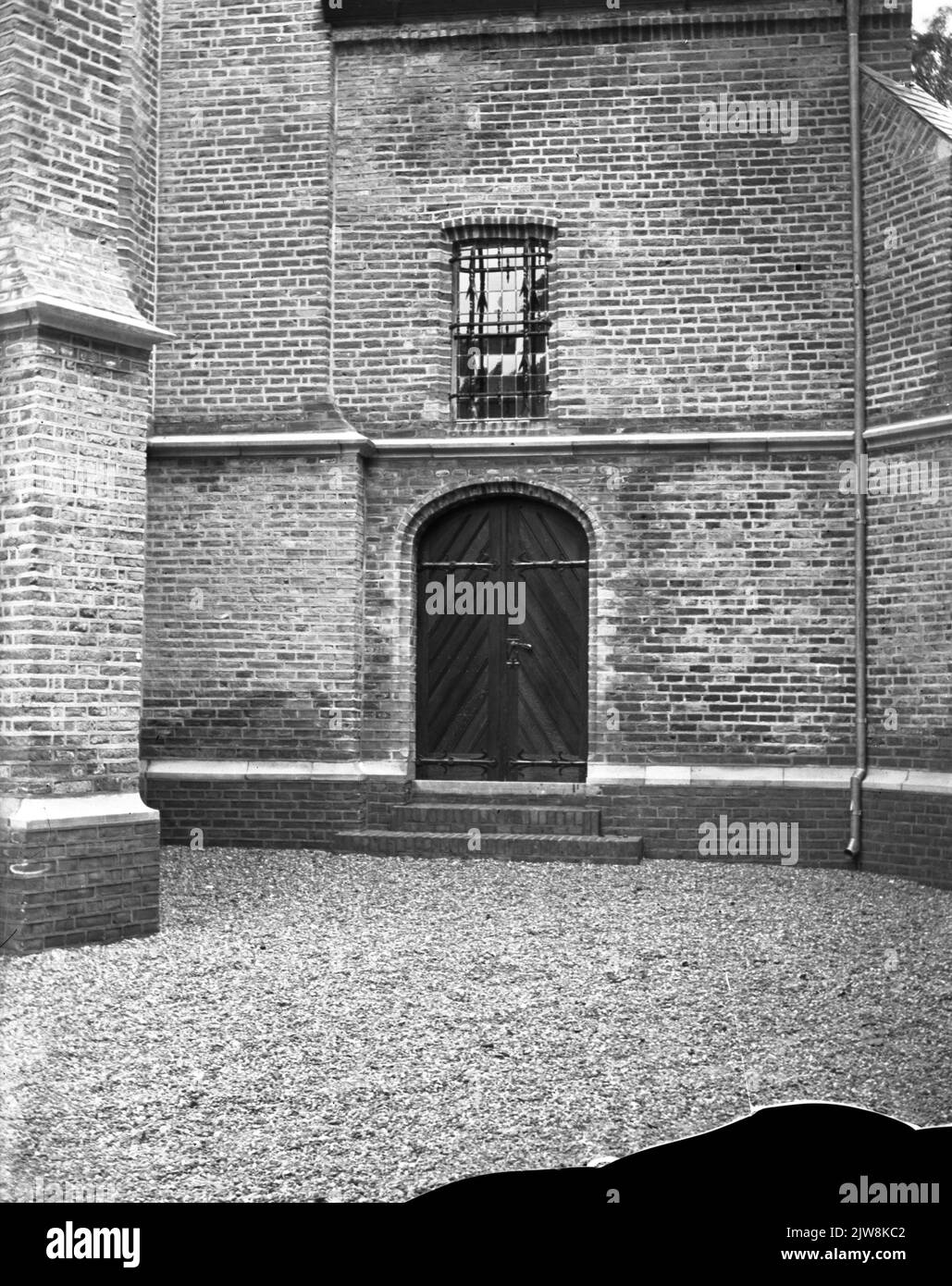 Image of a gate in a church building, presumably in the city or ...