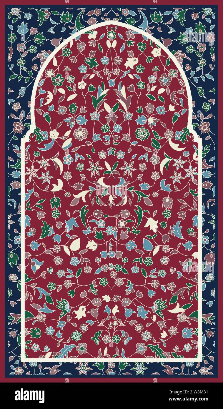 Islamic pattern prayer mat hi-res stock photography and images - Alamy