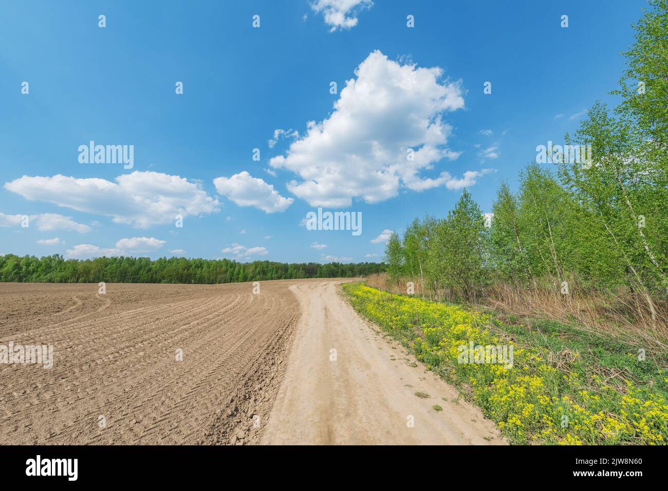 Dry dusty farm track hi-res stock photography and images - Alamy