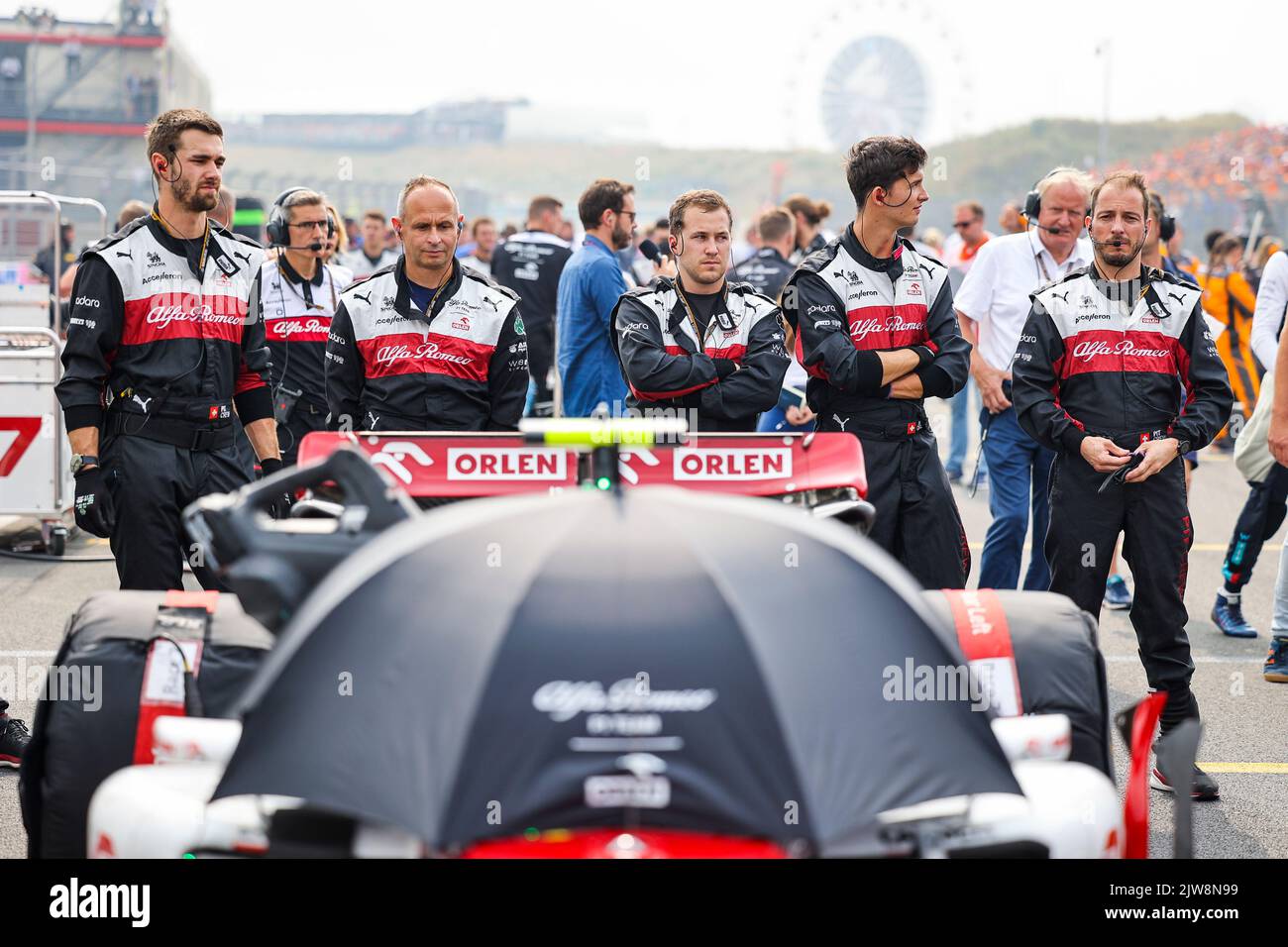 Alfa Romeo F1 Team ORLEN, ambiance during the Formula 1 Heineken Dutch ...