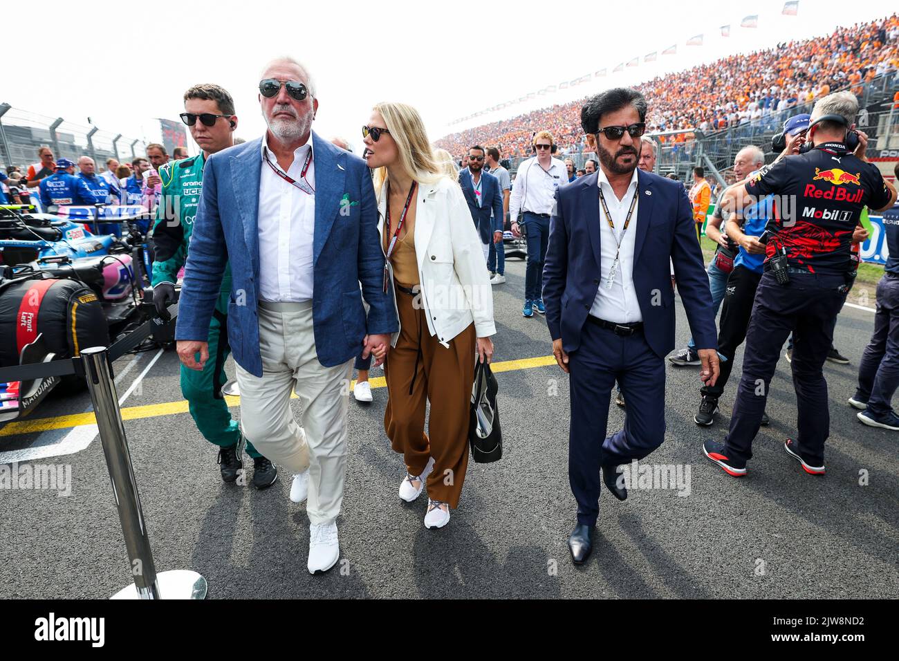 STROLL Lawrence (can), Aston Martin F1 Team owner, BEN SULAYEM Mohammed ...