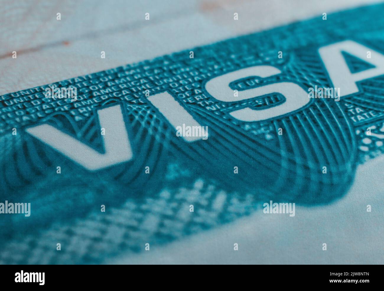 Travel visa background, Work and Travel VISA, Immigration visa Stock ...