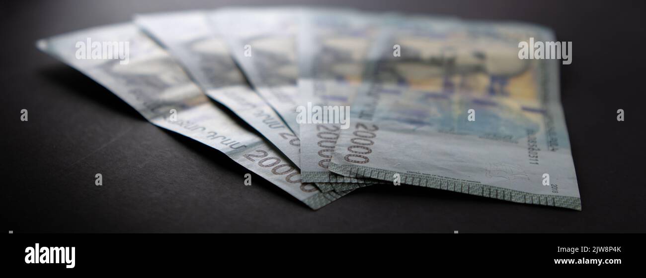 20000 dram banknotes hi-res stock photography and images - Alamy