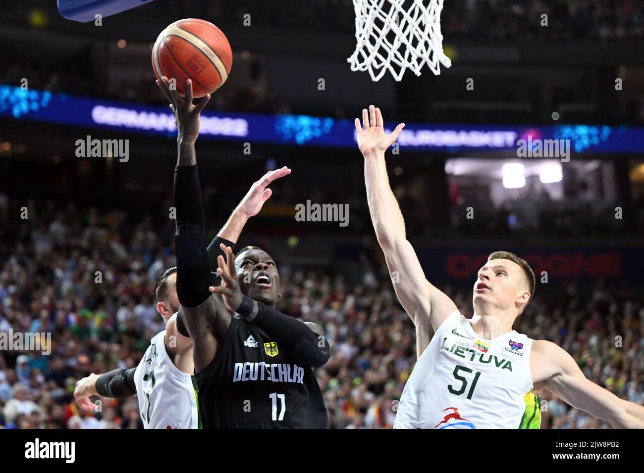 Cologne, Germany. 04th Sep, 2022. Basketball, European Championship ...