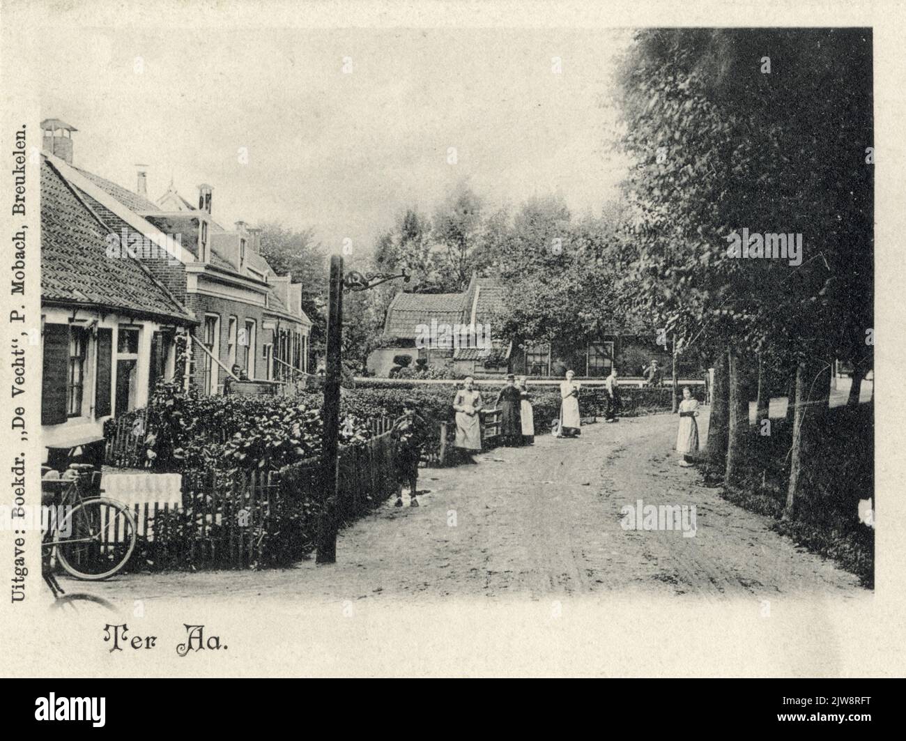 Face in the Dorpsstraat in Ter Aa from the west.n.b. The name Ter Aa ...