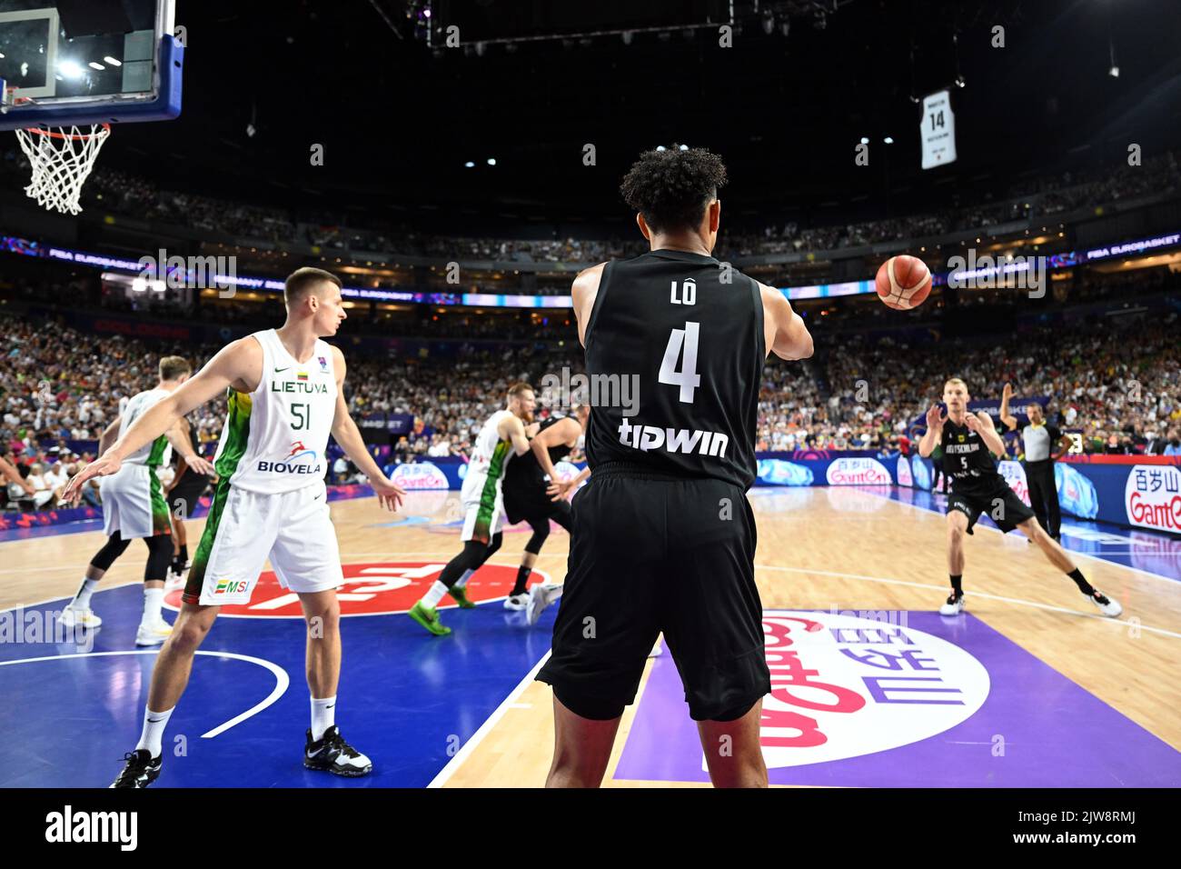 Cologne, Germany. 04th Sep, 2022. Basketball, European Championship ...