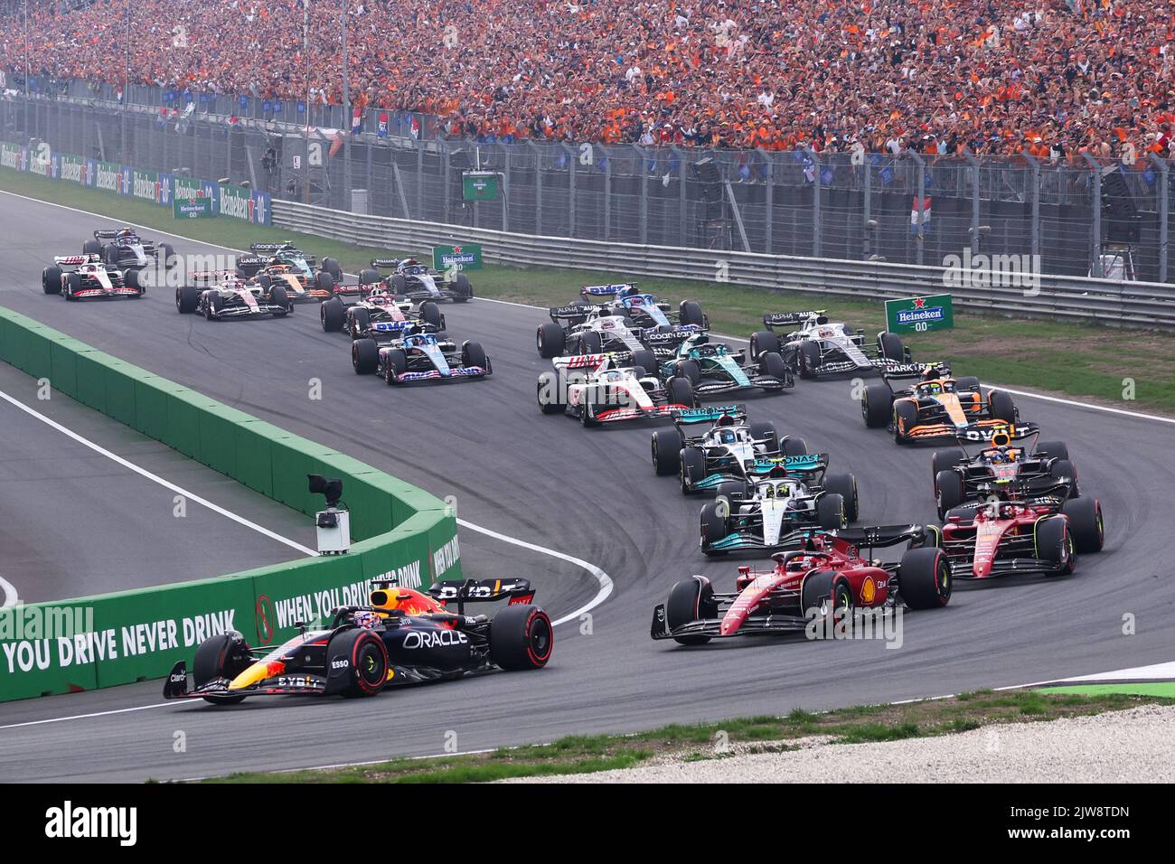 George russell max verstappen hi-res stock photography and images - Alamy