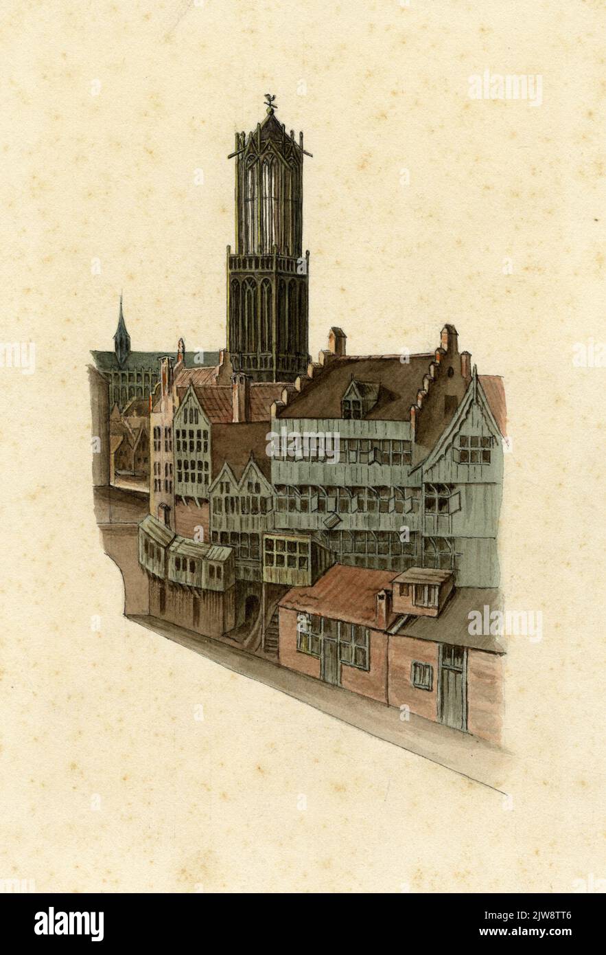 Domtoren historic tower in hi-res stock photography and images - Alamy