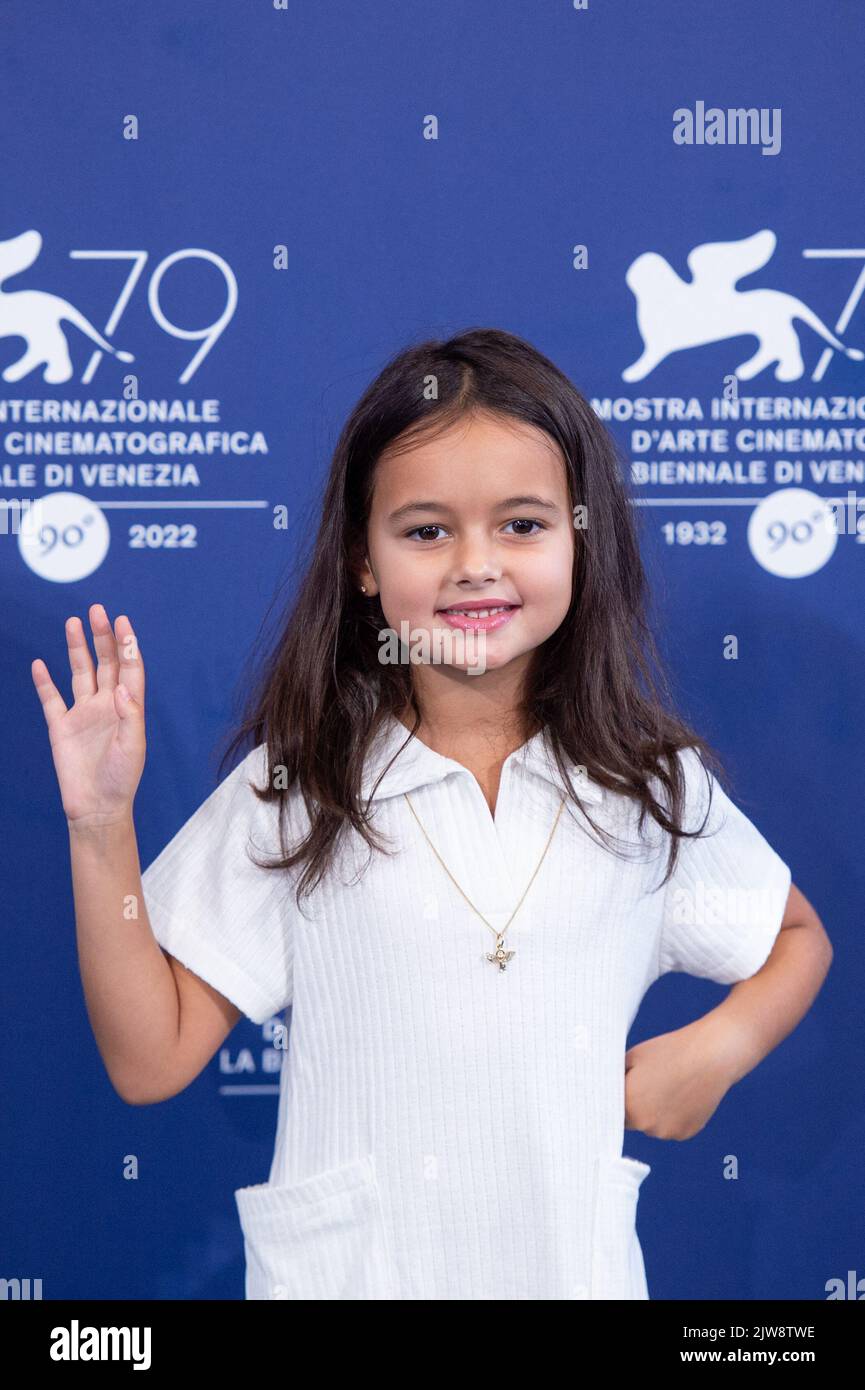 Callie Ferreira attending the Les Enfants des Autres Photocall during ...