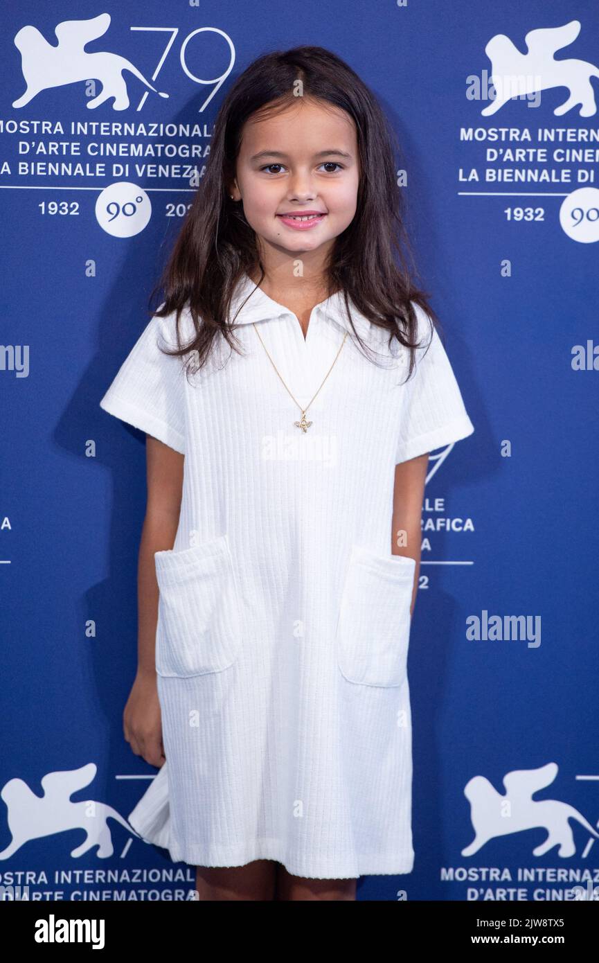 Callie Ferreira attending the Les Enfants des Autres Photocall during ...