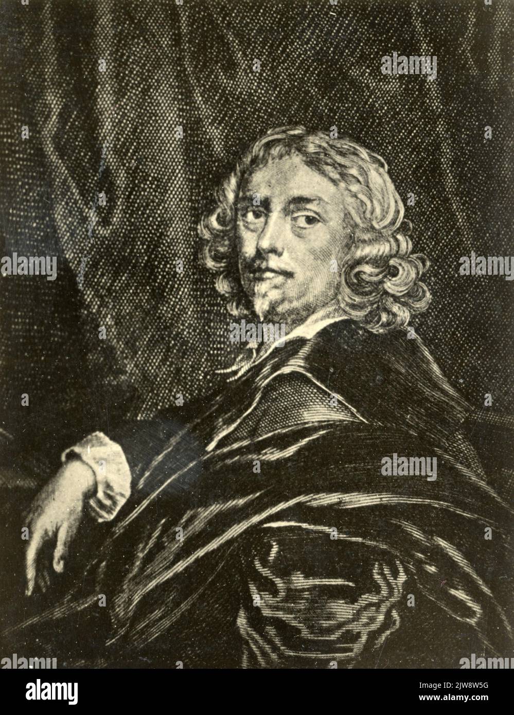 Portrait of Cornelis Jonson van Ceulen (I), born London 1593, painter ...