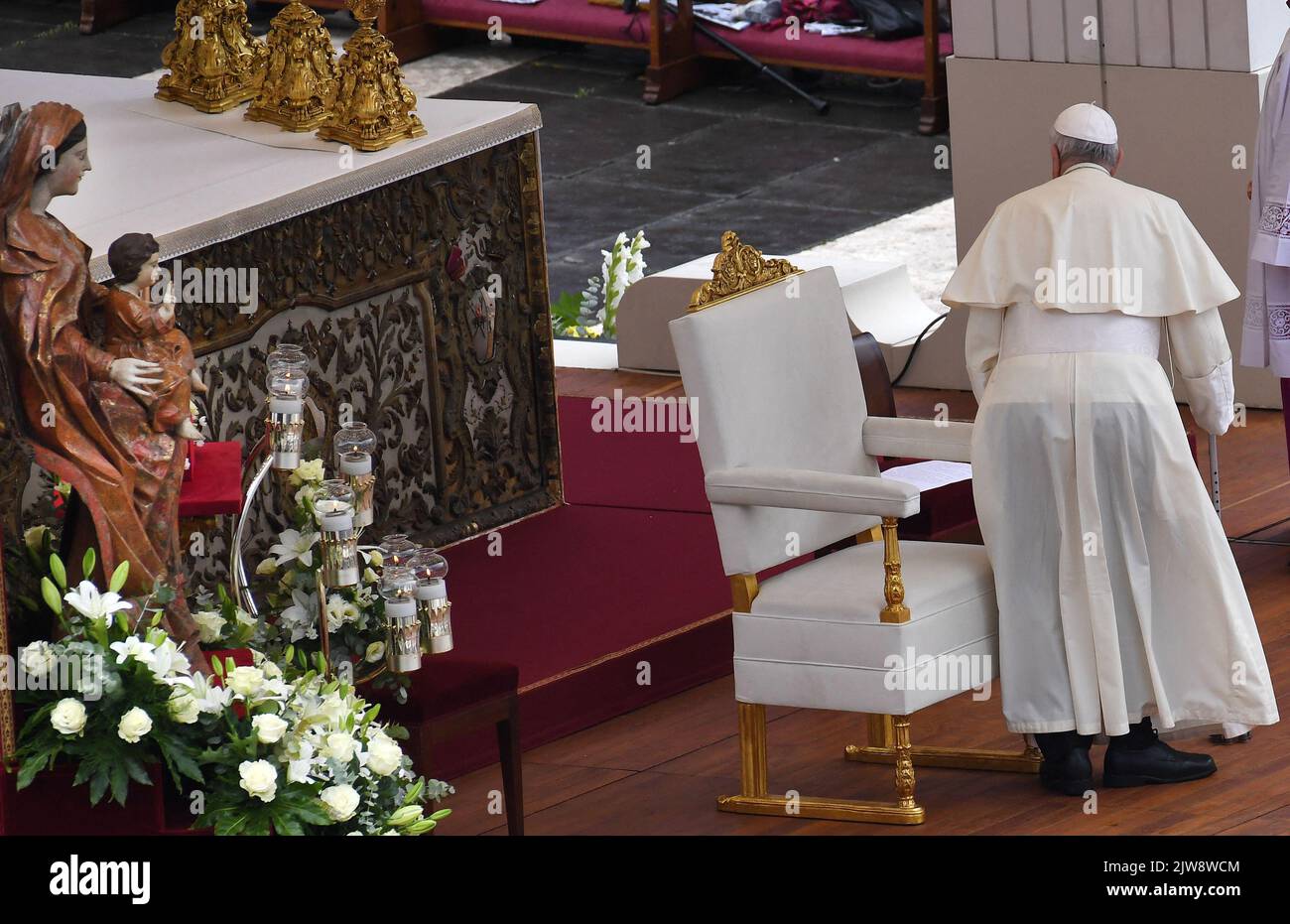 Pope Francis presides over the beatification Mass of Pope John Paul I ...