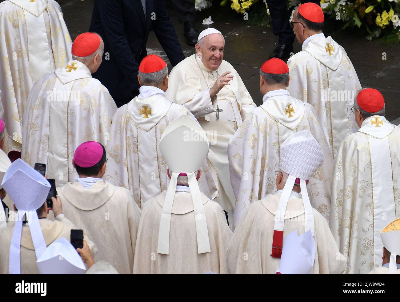 Pope Francis presides over the beatification Mass of Pope John Paul I ...