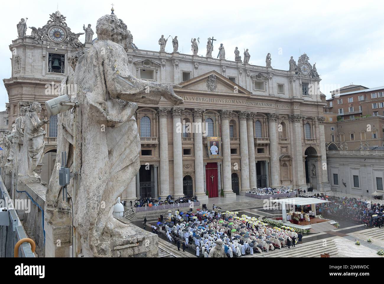 Pope Francis presides over the beatification Mass of Pope John Paul I ...