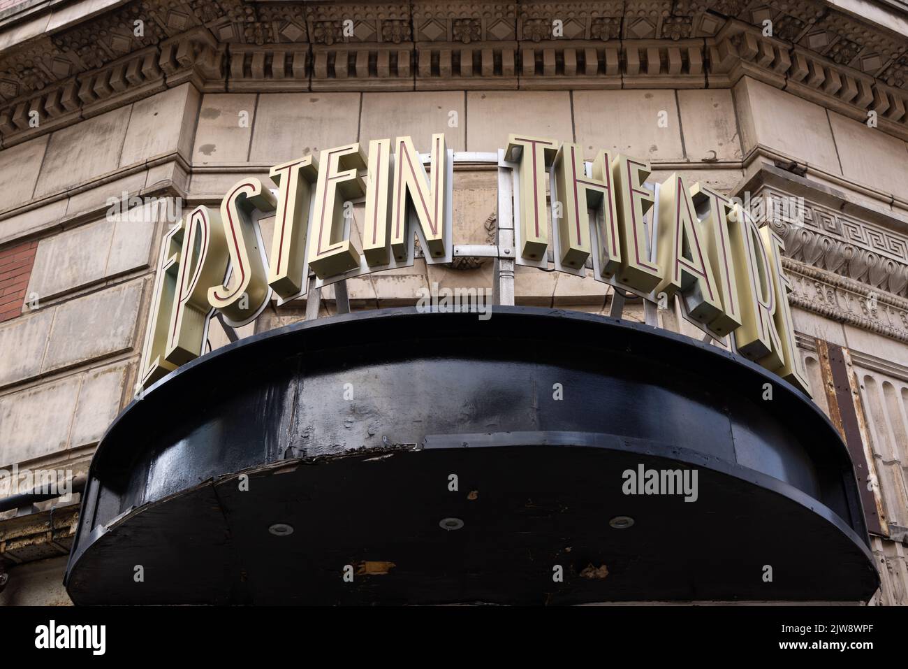 Epstein Theatre in Liverpool - LIVERPOOL, UK - AUGUST 16, 2022 Stock ...