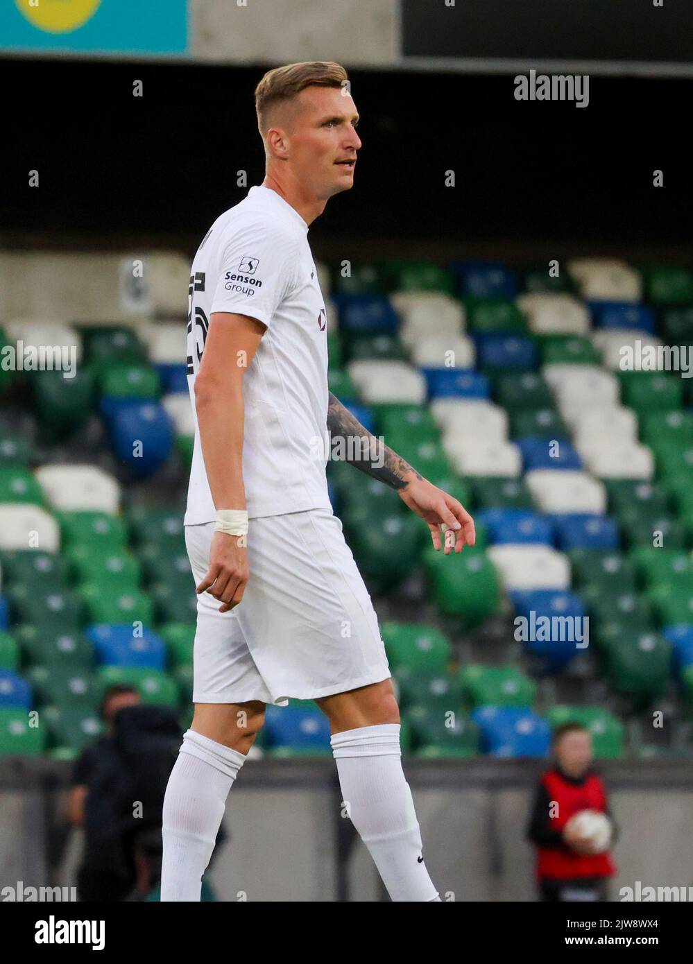 Windsor Park, Belfast, Northern Ireland, UK. 25 Aug 2022. UEFA Europa ...