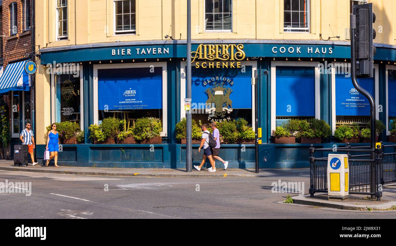 Alberts Schenke German Beer Tavern in Liverpool - LIVERPOOL, UK ...