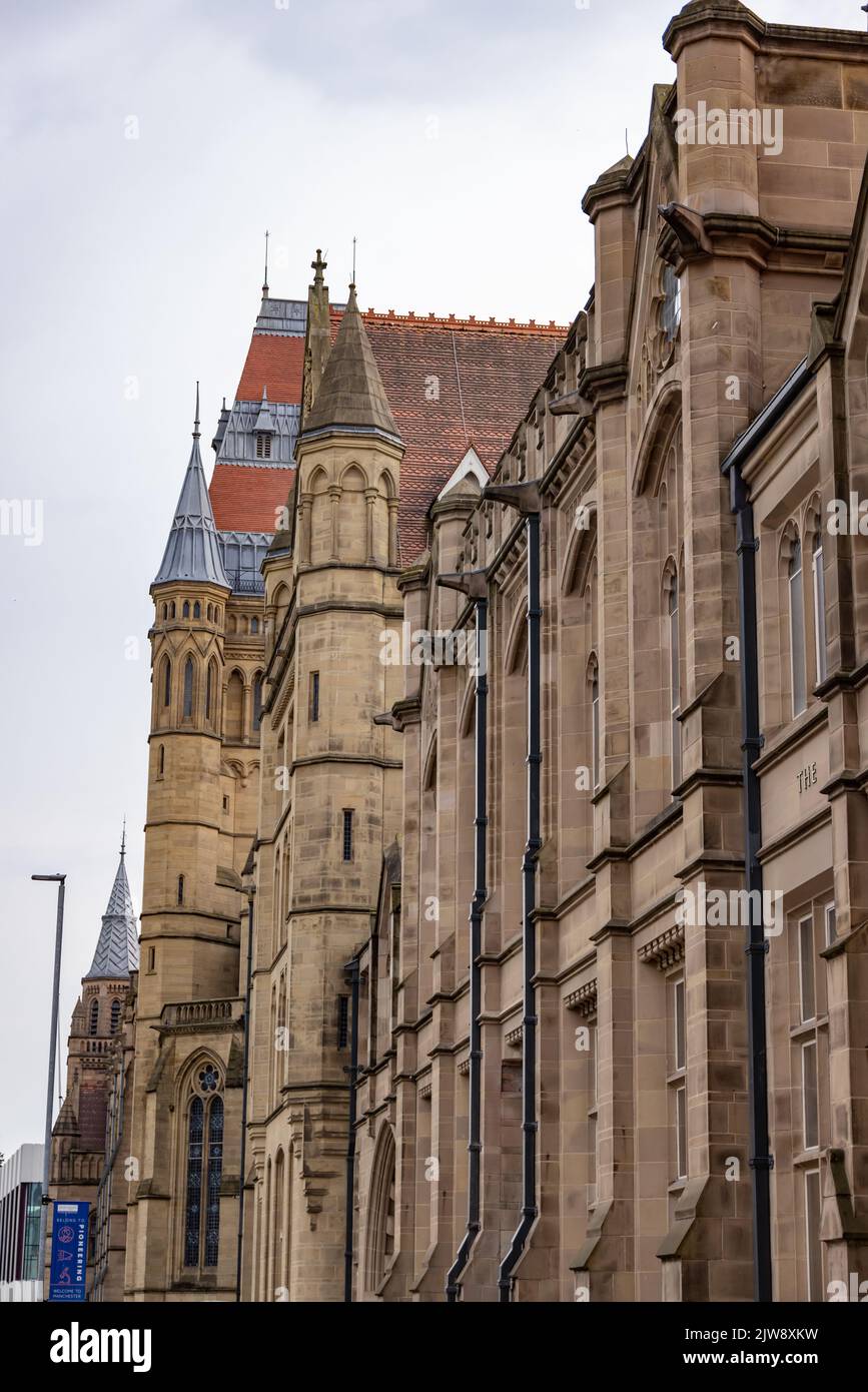 Manchester Museum at Oxford Road - MANCHESTER, UK - AUGUST 15, 2022 ...