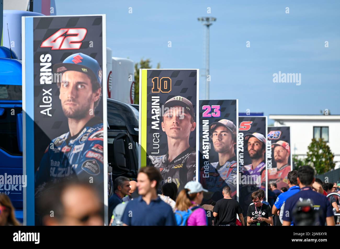 Moto gp paddock moto detail hi-res stock photography and images - Alamy