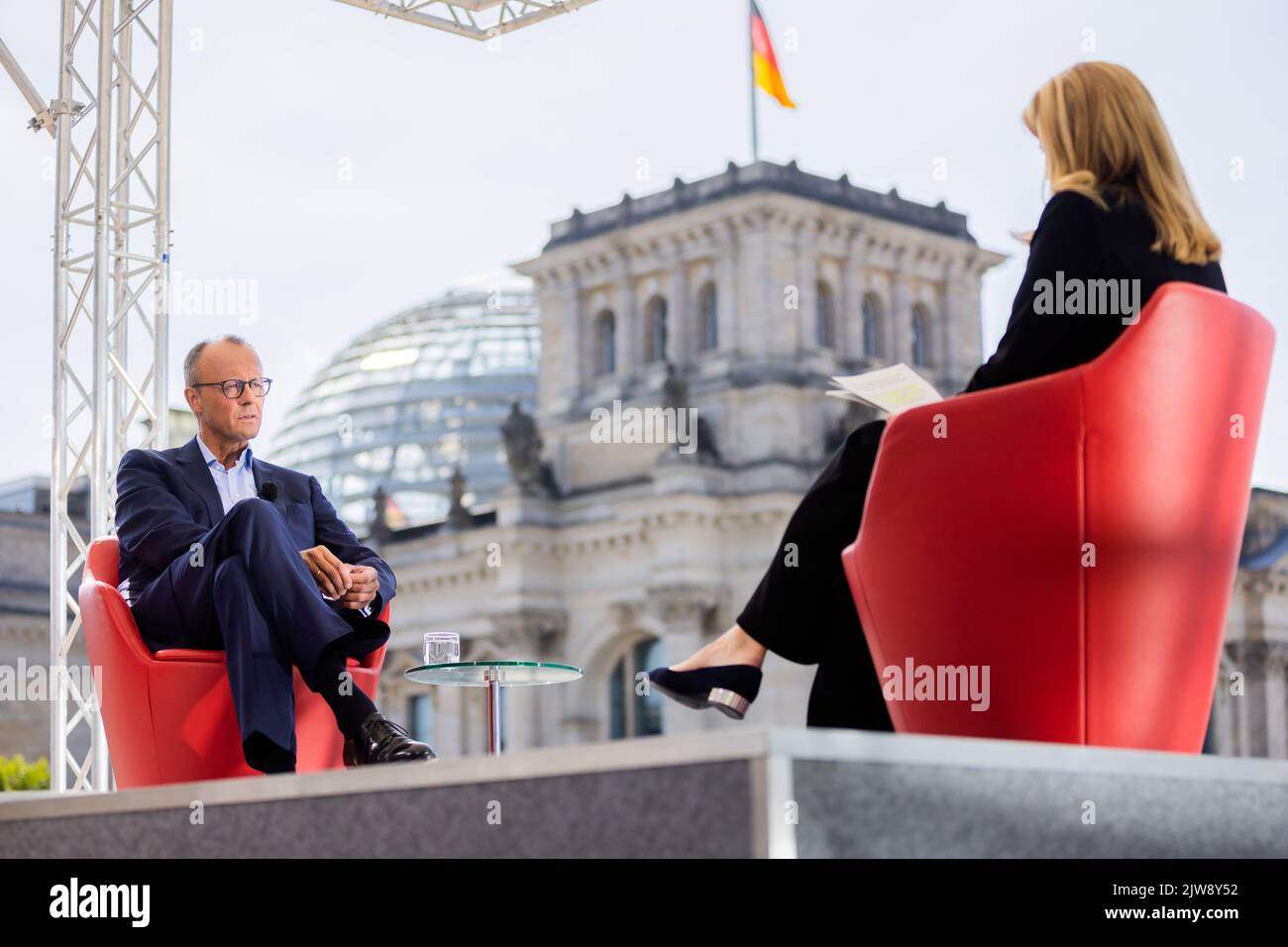 Berlin, Germany. 04th Sep, 2022. Friedrich Merz, CDU federal chairman ...