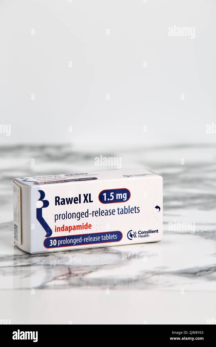 Blood pressure tablets hi-res stock photography and images - Alamy