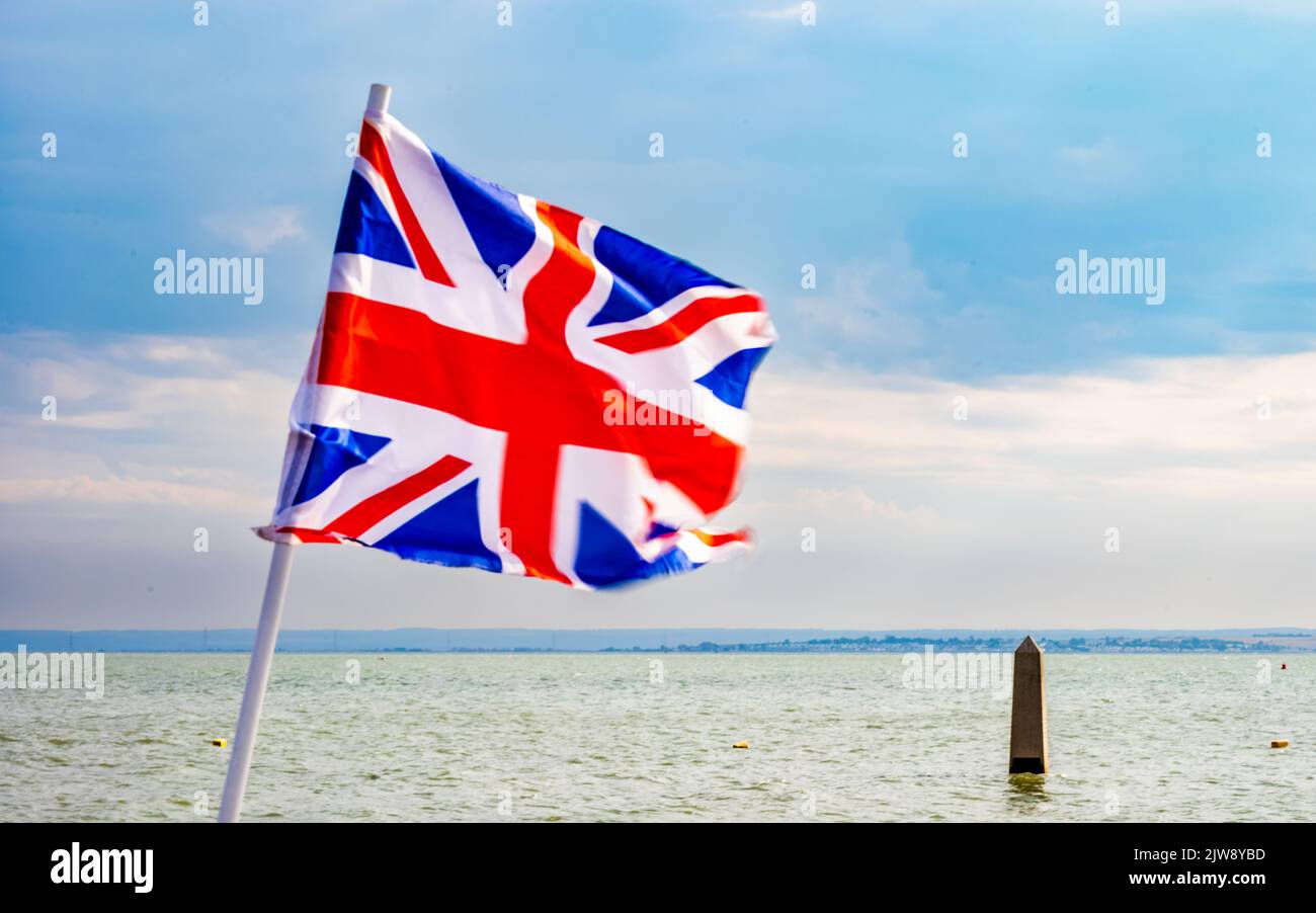 The Crowstone, or Crow Stone, the old marker for the seaward limit of ...