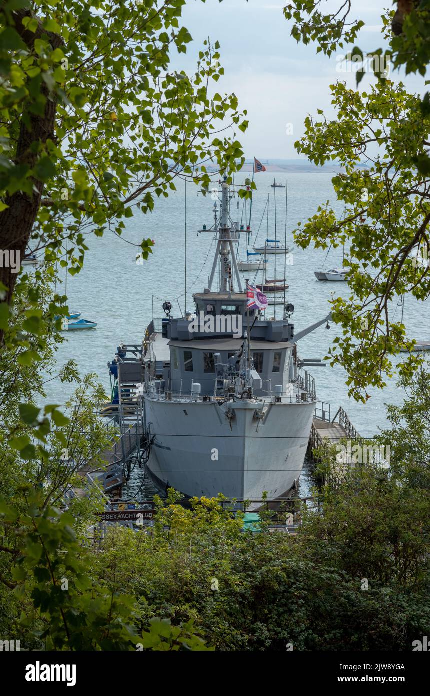 Retired former Royal Navy Minesweeper HMS Wilton repurposed as the ...