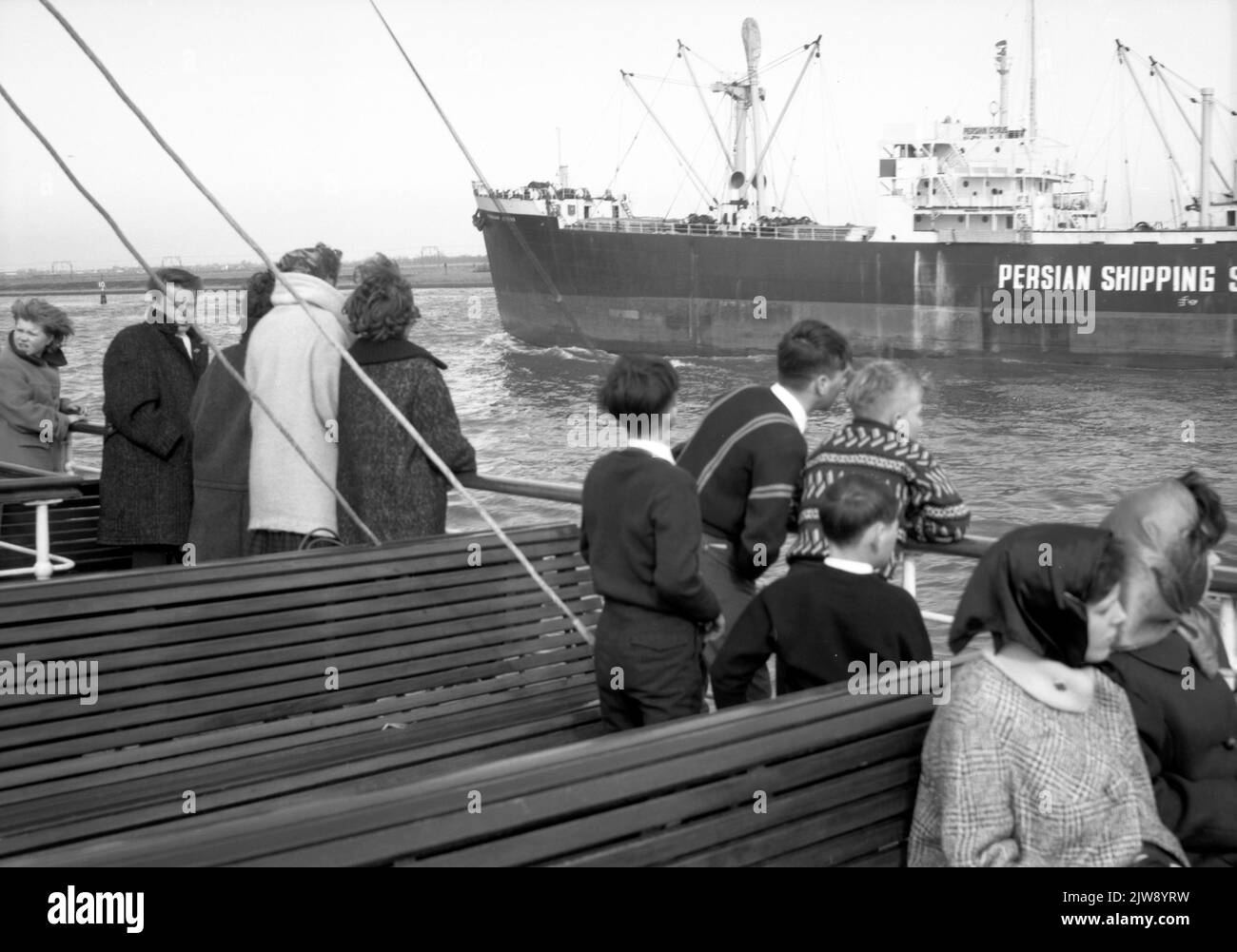 Image of a group of children during their journey by boat through the ...