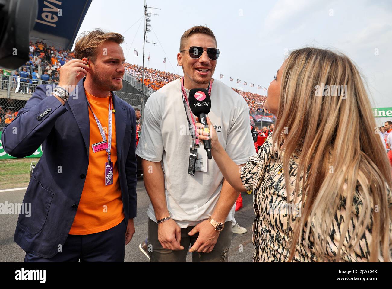 Rico Verhoeven (NLD) Kickboxer on the grid with Giedo van der Garde ...